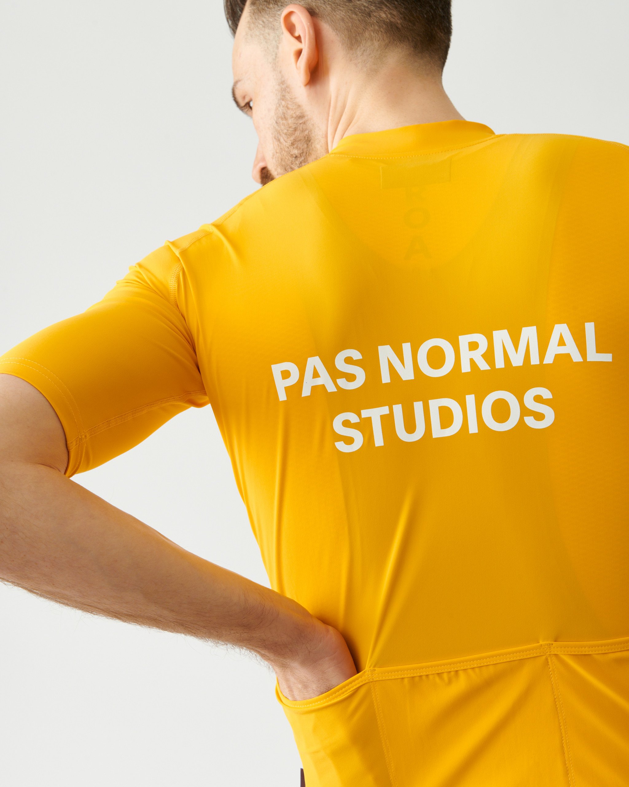 Men's Essential Jersey - Bright Yellow - Pas Normal Studios