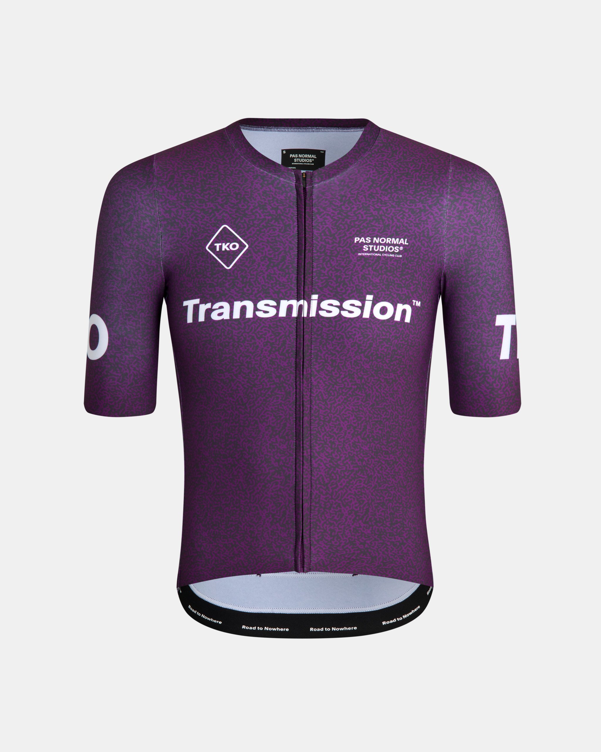 Men's T.K.O. Short Sleeve Jersey - Dark Purple Transmission - Pas ...